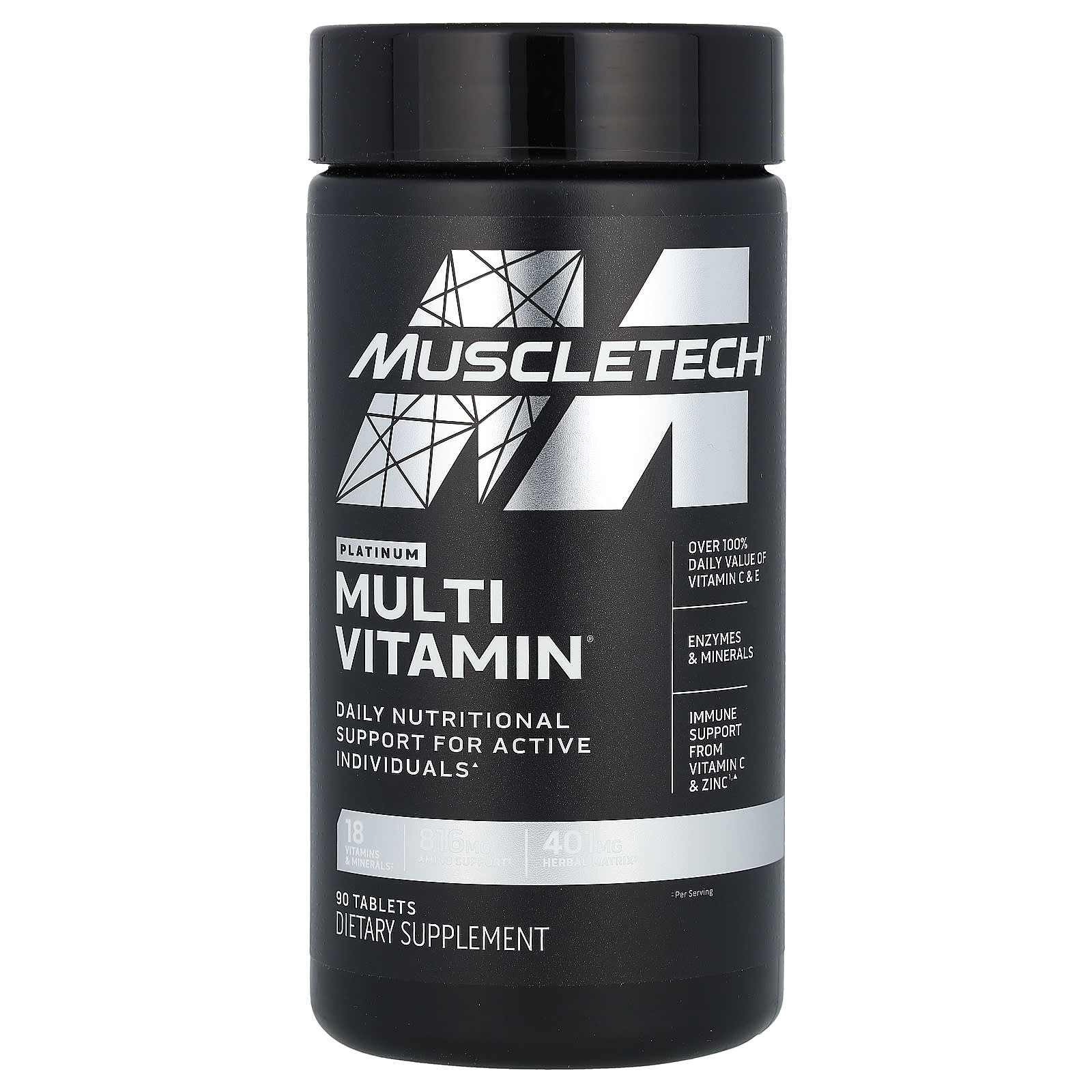 MuscleTech Platinum MultiVitamines - muscle - Soutien nutritionnel