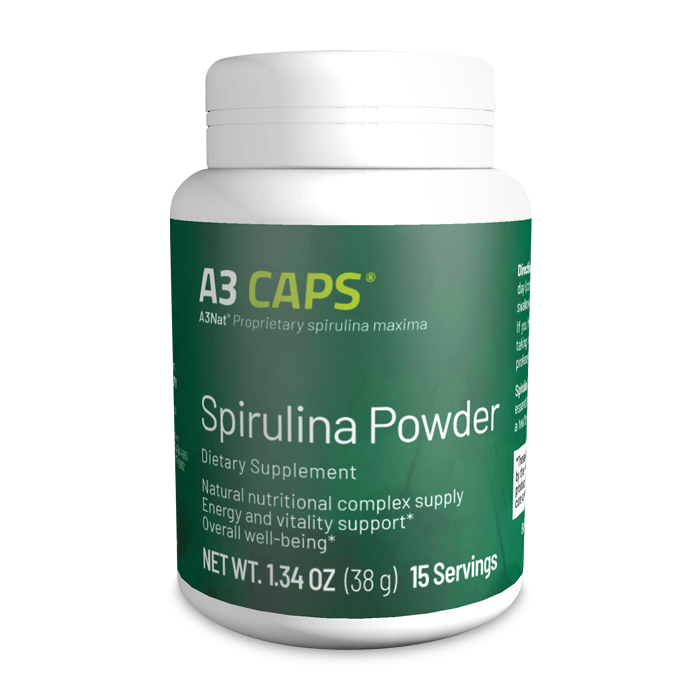 Xelliss A3 CAPS SPIRULINA - nutrition - fer - immunité - booster