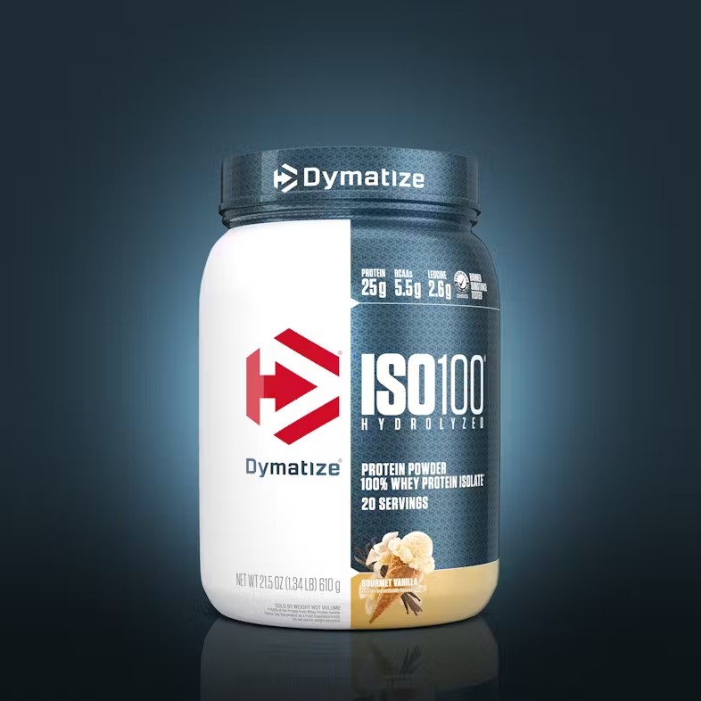 Dymatize ISO100 Hydrolyzed Gourmet Vanille -100% Whey Protein